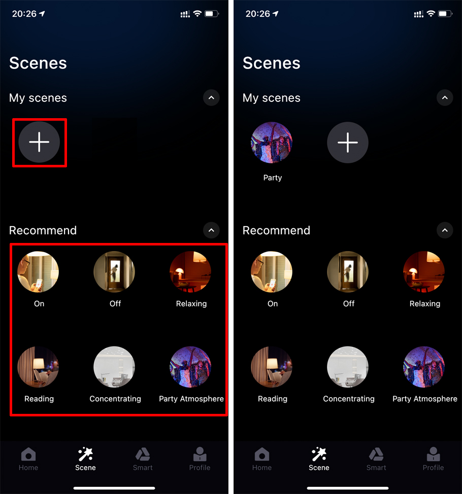 3. Enter the Widget to set.